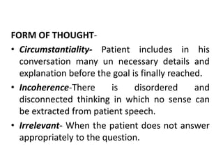 Psychiatric terminologies | PPTX