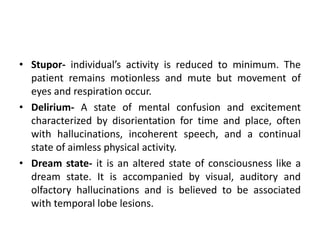 Psychiatric terminologies | PPTX