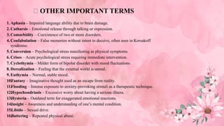 PSYCHIATRIC TERMINOLOGIES.pptxIt describes disorders related to ...
