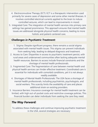 Psychiatric Treatment in the USA.docx