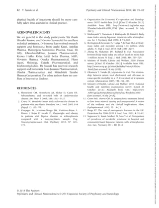 Psychiatry Clin Neurosci - 2013 - Suzuki - High prevalence of ...