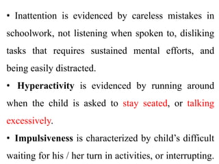 Psychiatry for child and adolescent | PPT