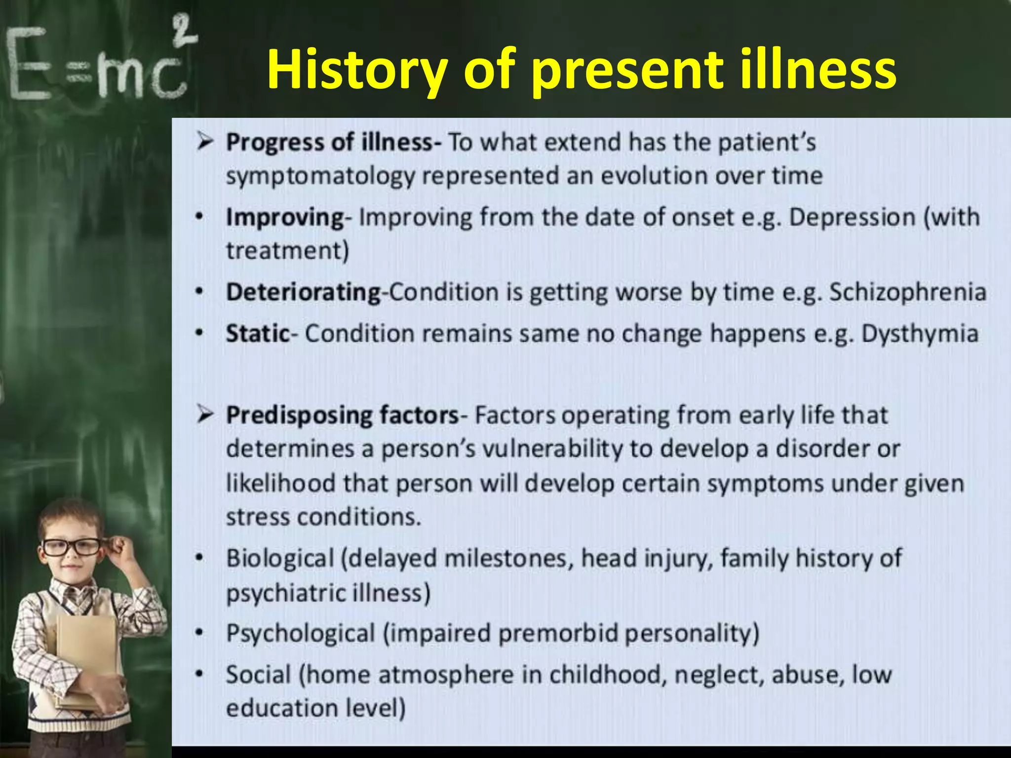 Psychiatry history taking | PPT