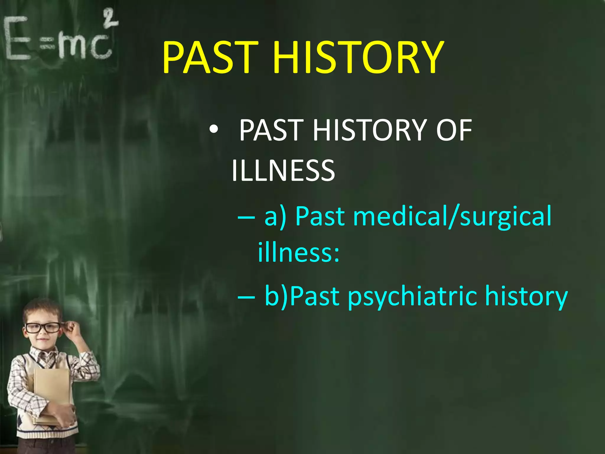 Psychiatry history taking | PPT
