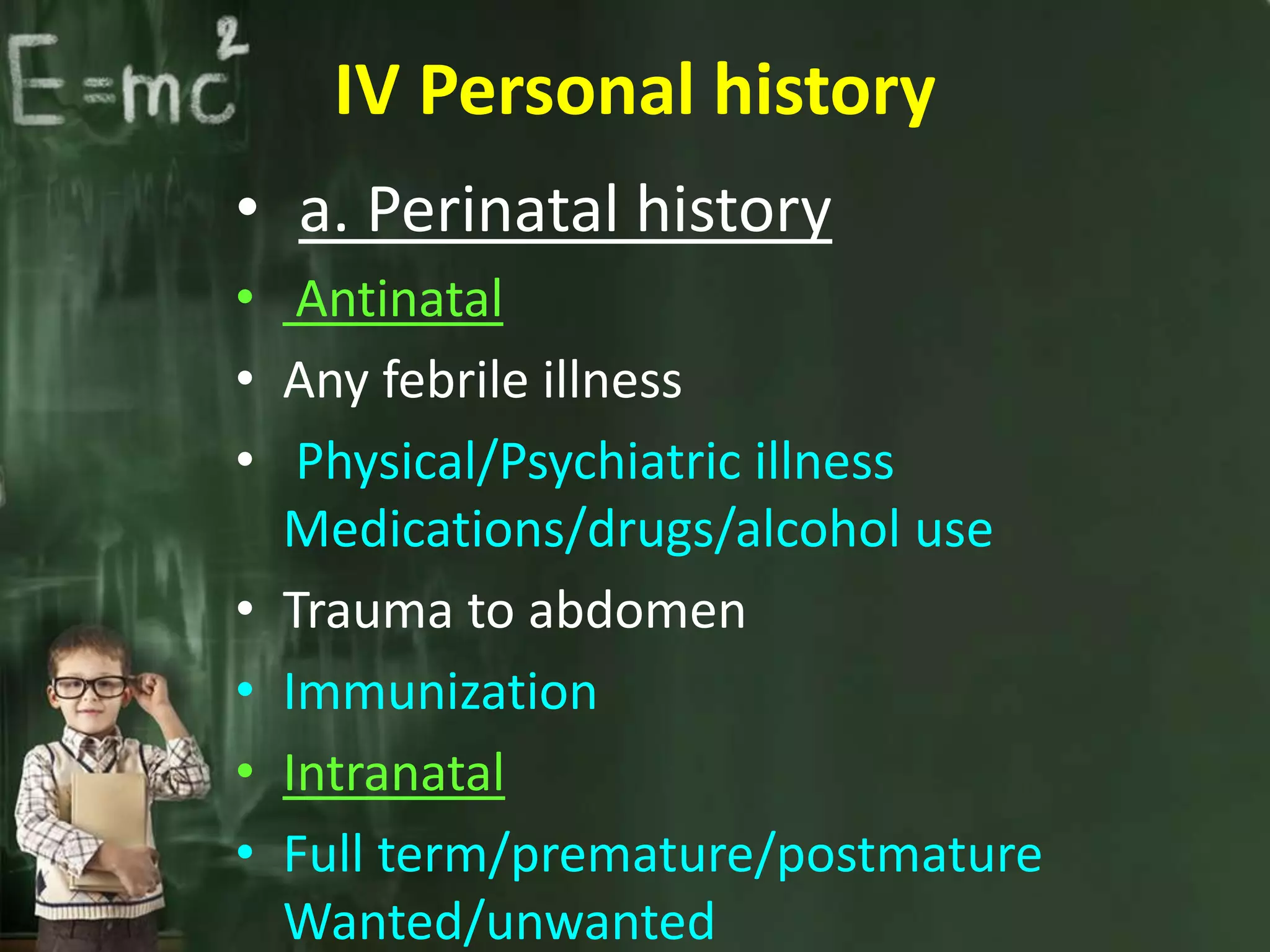 Psychiatry history taking | PPT