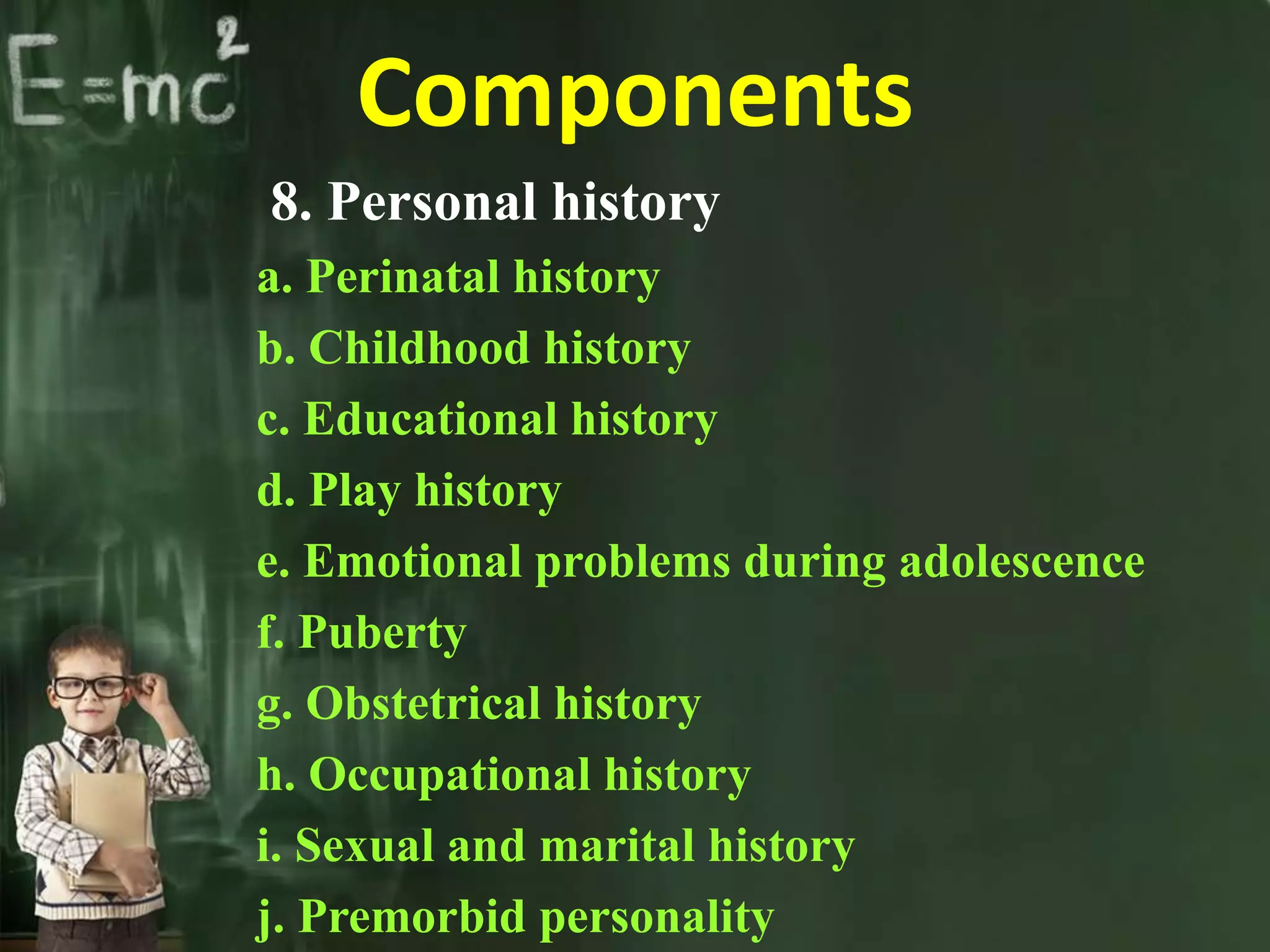 Psychiatry history taking | PPT