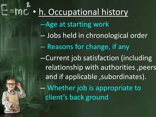 Psychiatry history taking | PPT