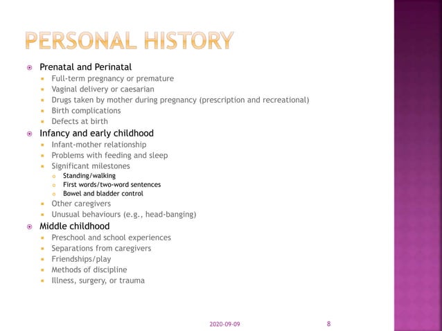 Psychiatry history taking and mental state examination [autosaved ...