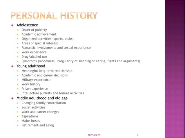 Psychiatry history taking and mental state examination [autosaved ...