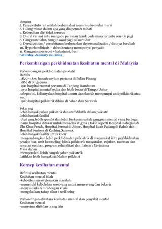Psychiatry nursing | PDF