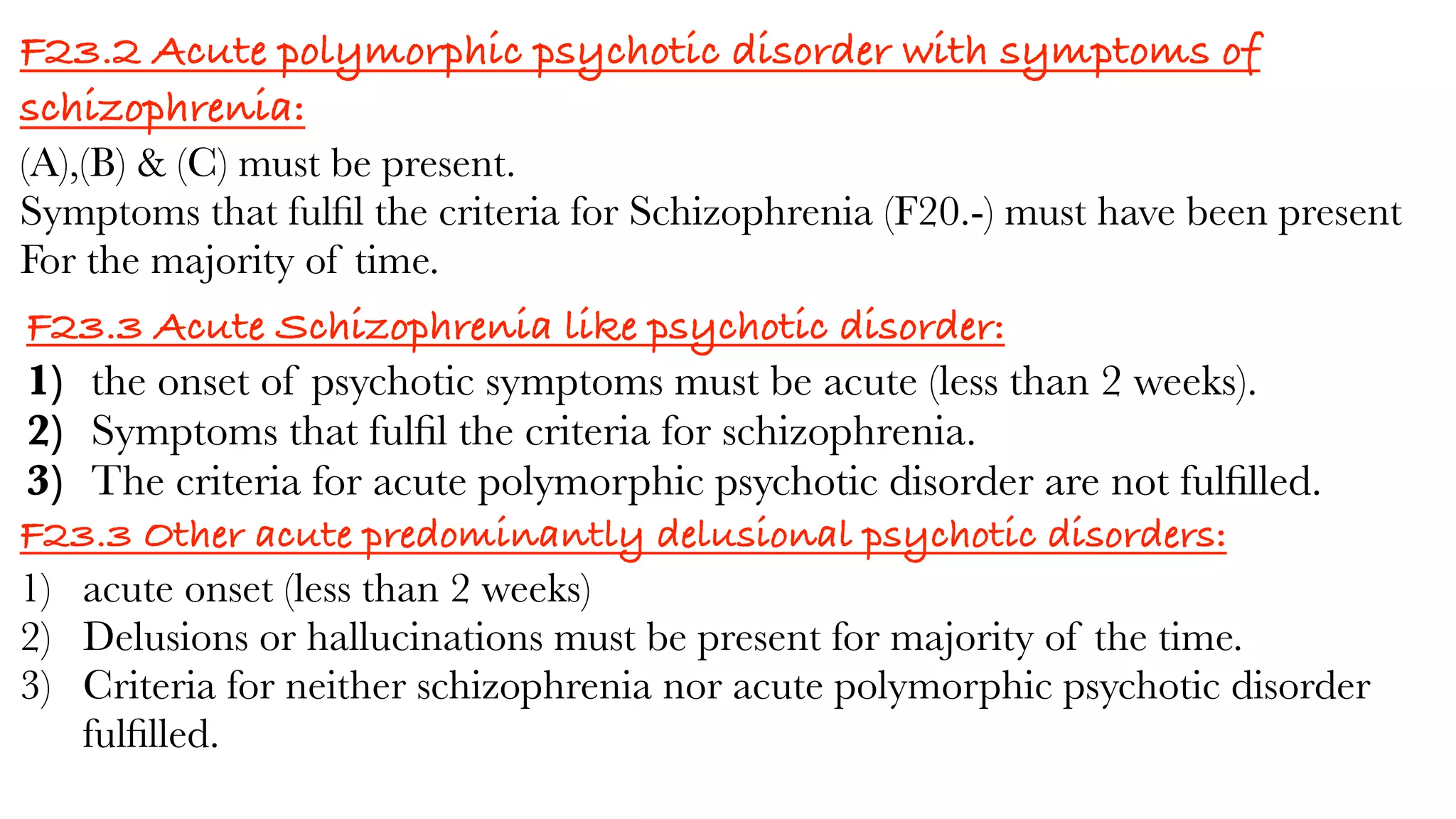 Schizophrenia, Differences between Psychosis and Neurosis, Delusional ...