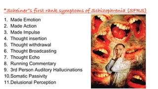 Schizophrenia, Differences between Psychosis and Neurosis, Delusional ...