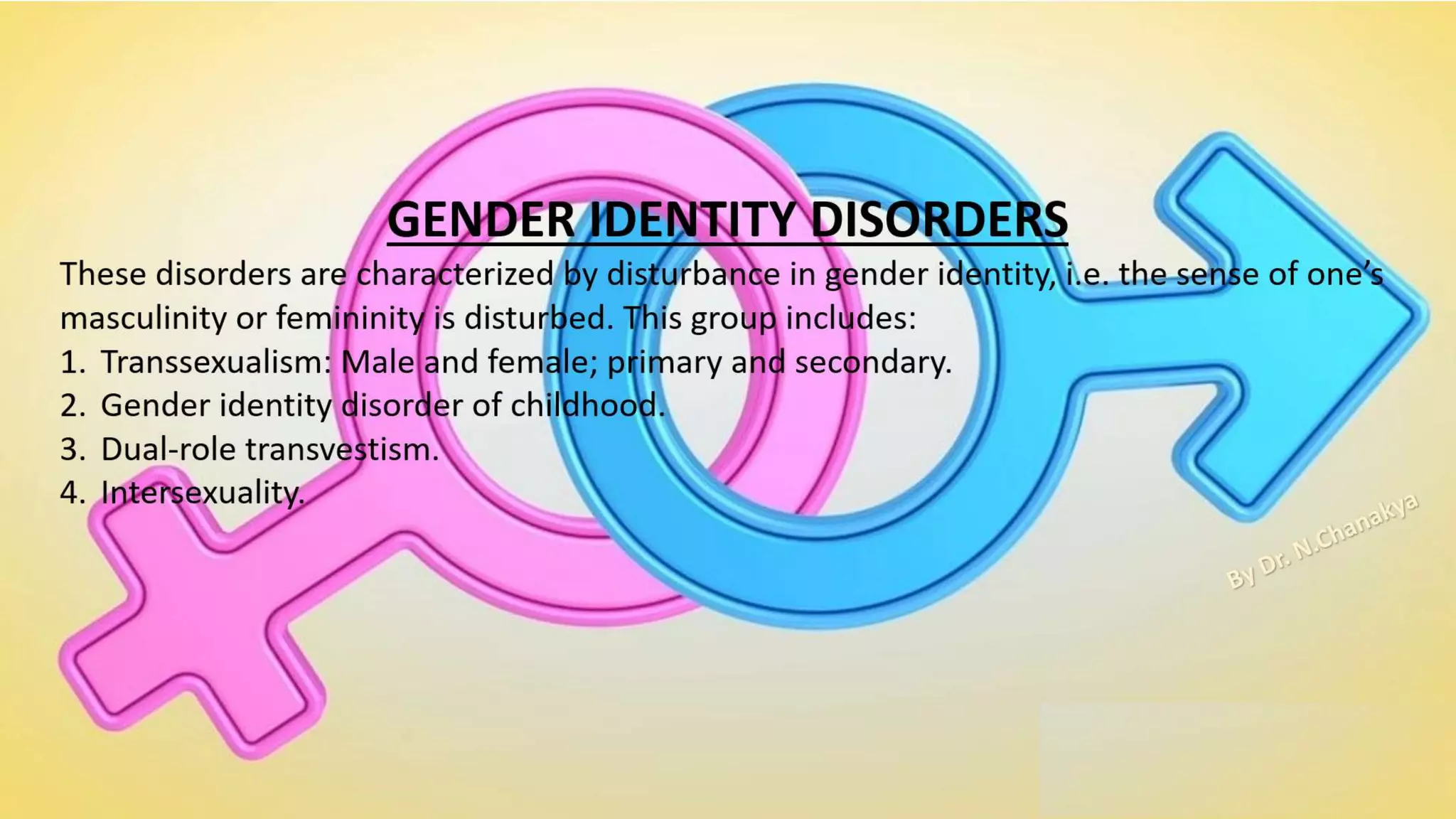 Gender Identity Disorder | PPTX