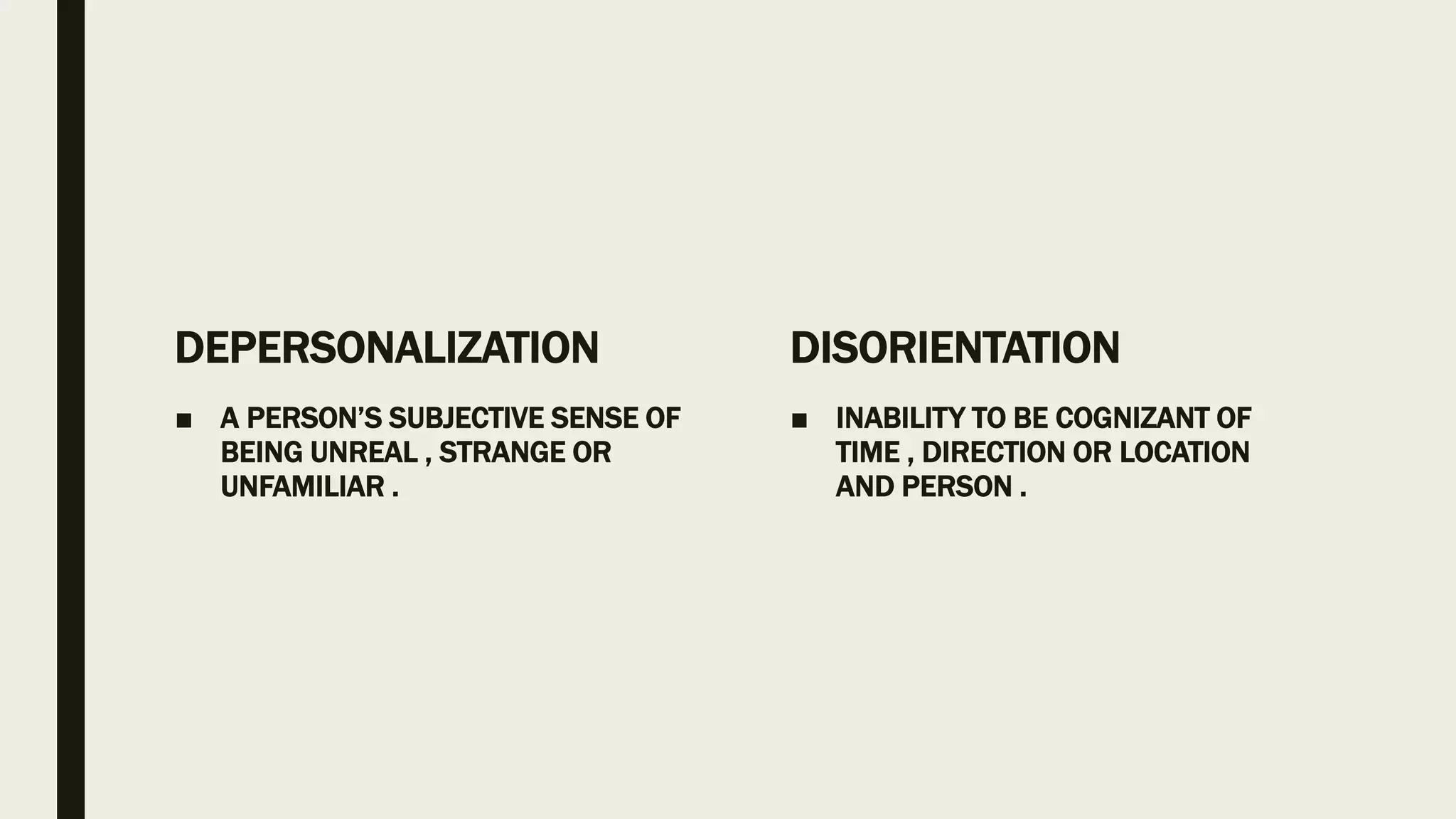 PSYCHIATRY TERMINOLOGY// Mental Health Nursing | PPTX