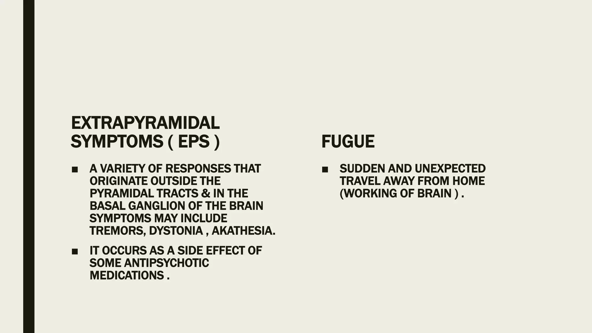 PSYCHIATRY TERMINOLOGY// Mental Health Nursing | PPTX