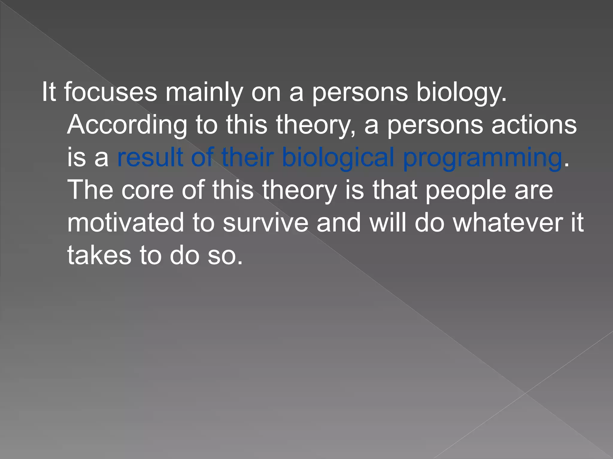 Instinct and Incentive Theory of Motivation | PPTX