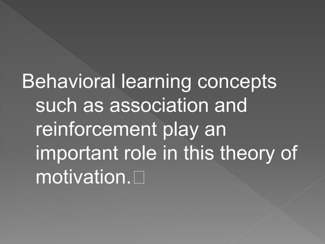 Instinct and Incentive Theory of Motivation | PPTX | Biological ...