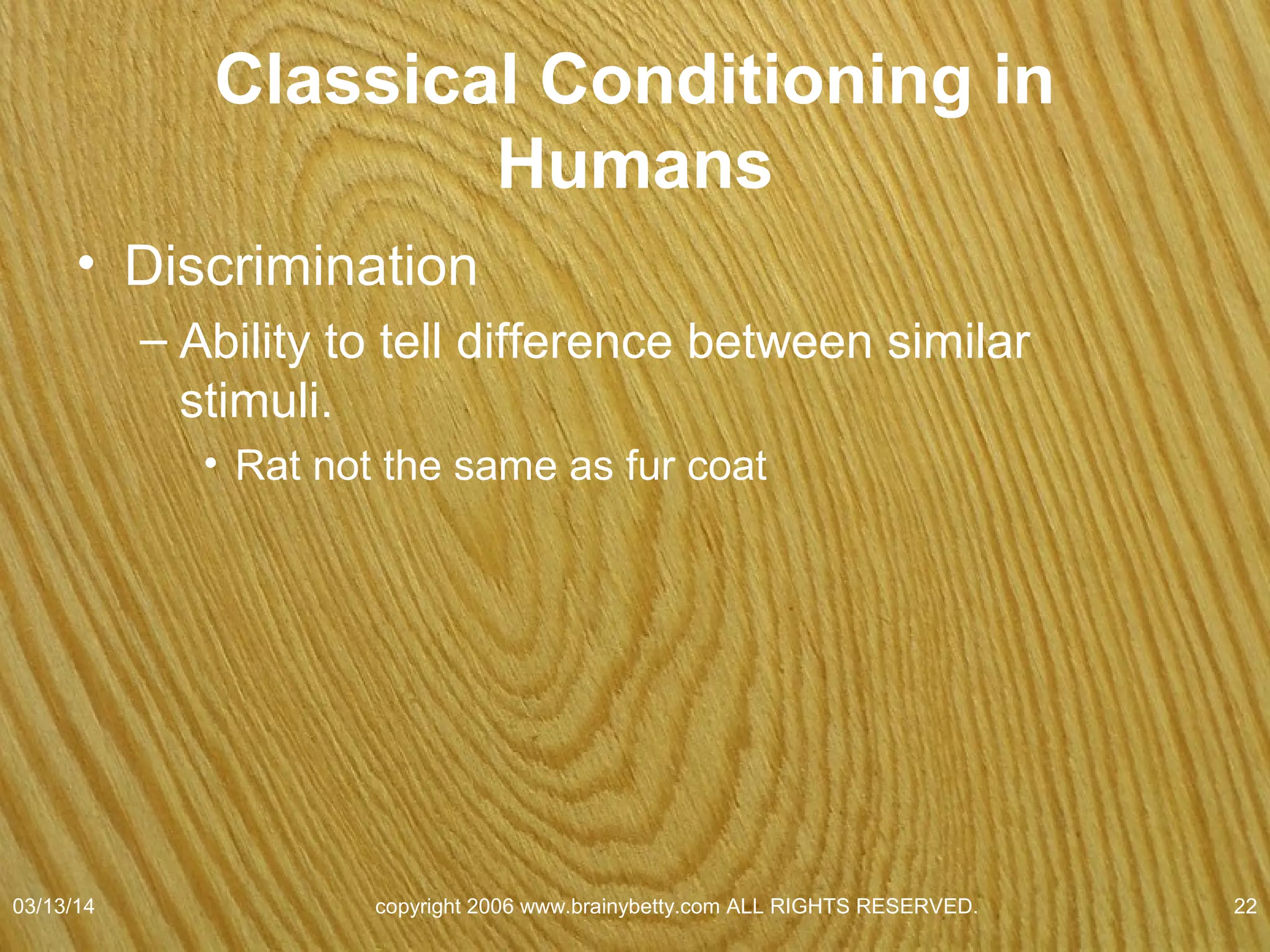 Psychology Chapter 6 Learning | PPT