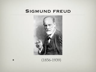 Film Theory - COMD 322 (Psychoanalysis) | KEY