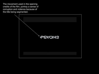 Psycho | PPT