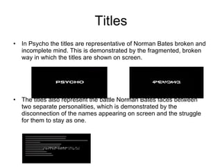 Psycho | PPT