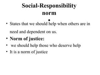 Pro social behaviour social psychology | PPT