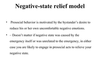 Pro social behaviour social psychology | PPT