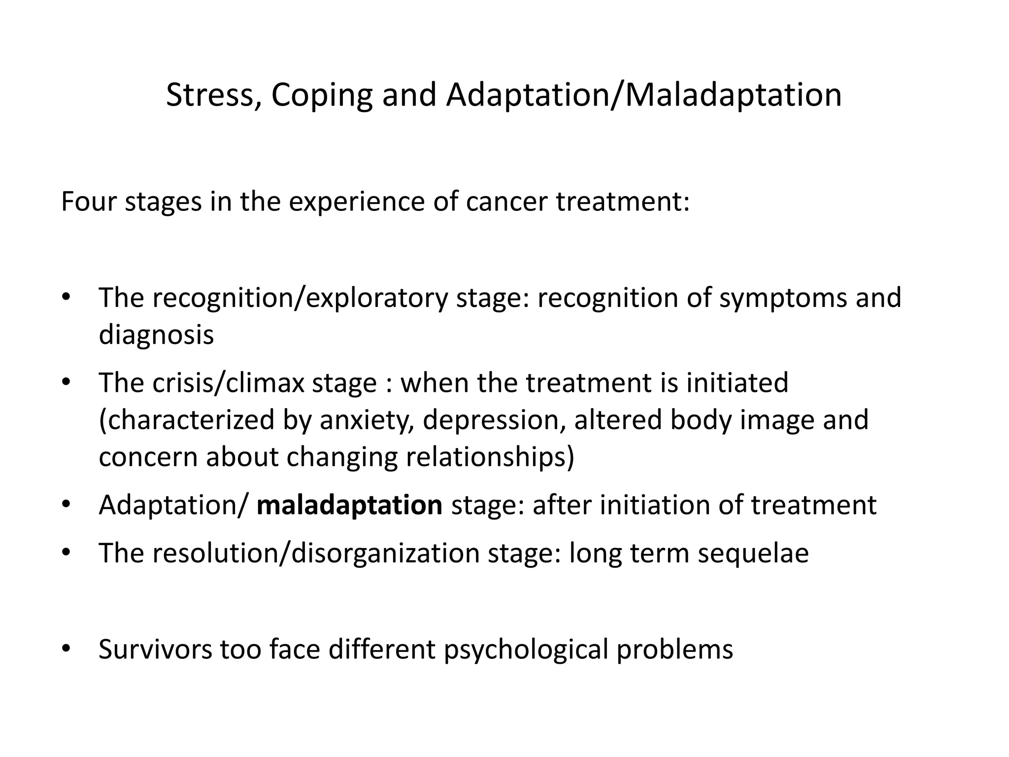 Psycho-oncology | PPTX