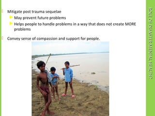 Psycho social issues in disaster management 2 | PPT