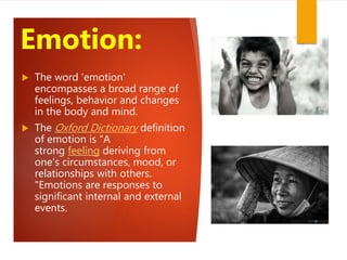 Psycho socio-emotion | PPT