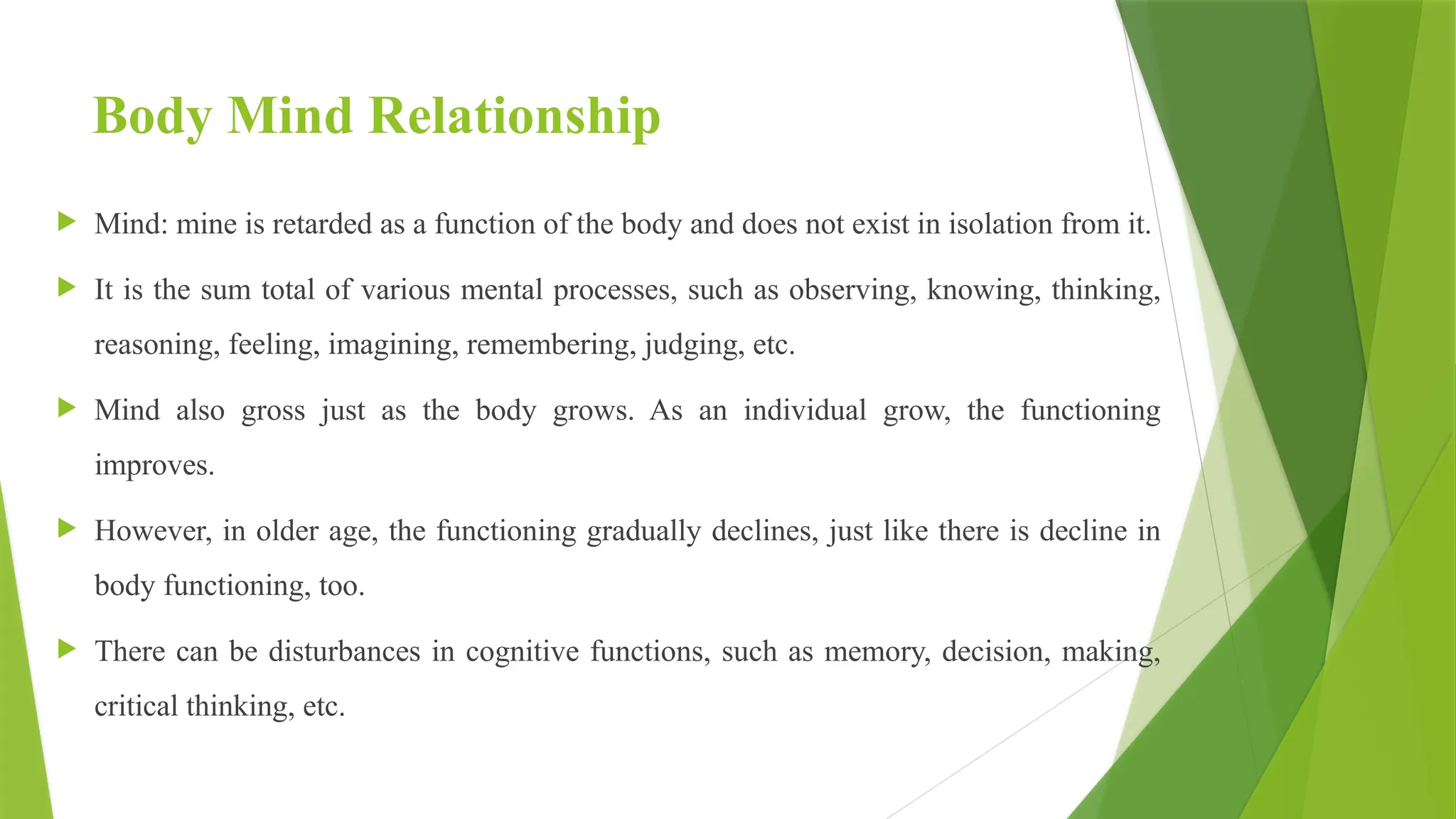Psychology the human behaviour, body mind relationship, human mind ...