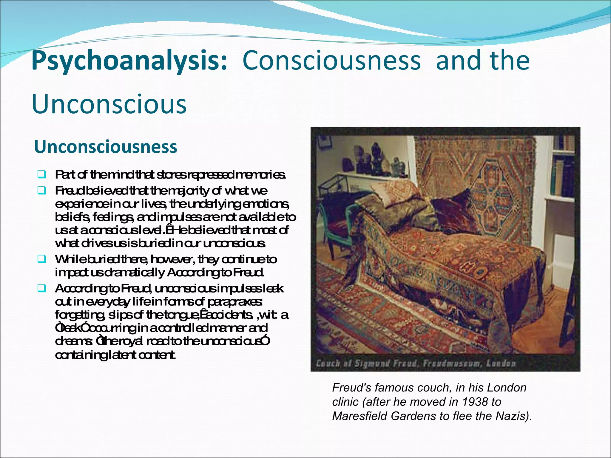 Psychoanalysis | PPT