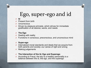 Psychoanalysis | PPTX