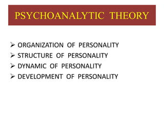 Psychoanalysis | PPTX