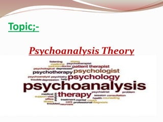 Psychoanalysis by Sigmund Freud | PPTX