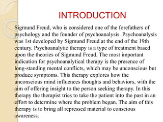 Psychoanalysis | PPTX