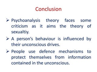 Psychoanalysis | PPT