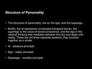 Psychoanalysis 1 | PPT