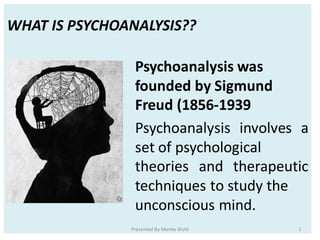 Psychoanalysis psychotherapy | PDF | Mental Health | Diseases and ...