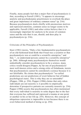 Psychoanalysis Freuds Revolutionary Approach to Human Personal.docx