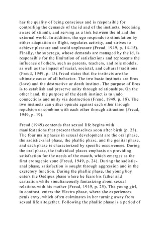 Psychoanalysis Freuds Revolutionary Approach to Human Personal.docx