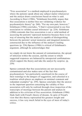 Psychoanalysis Freuds Revolutionary Approach to Human Personal.docx