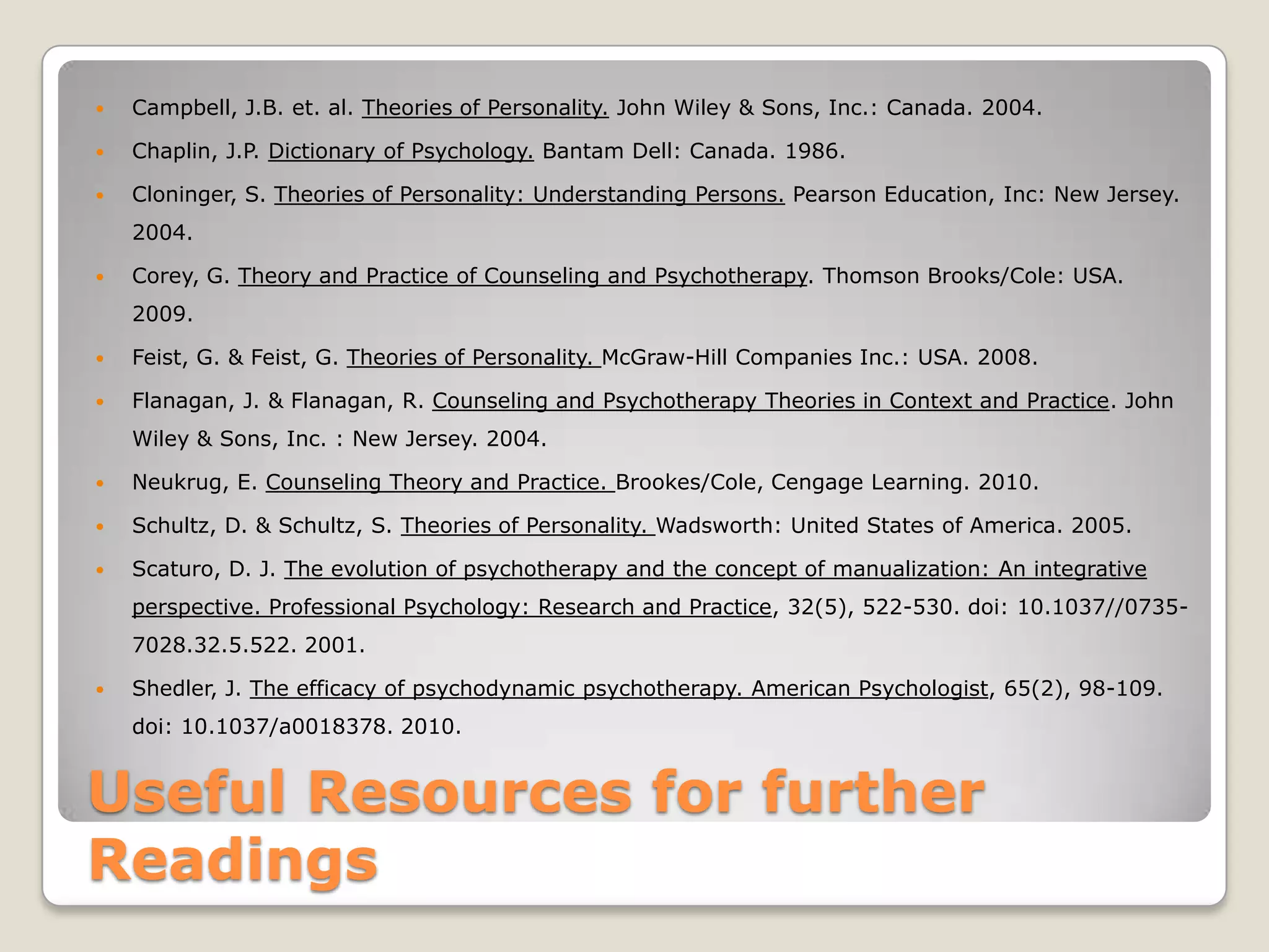 Psychoanalysis Ppt Pptx