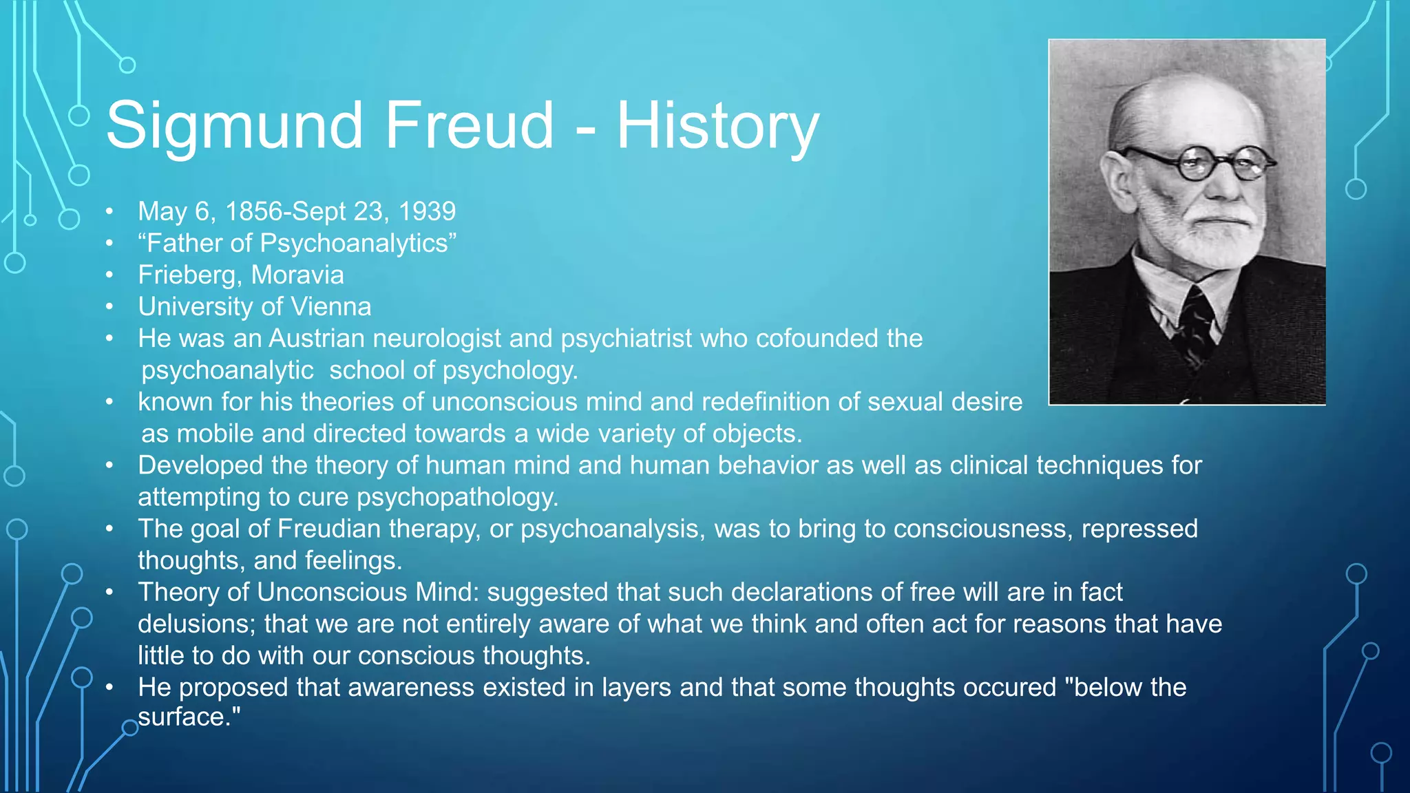 Psychoanalysis theory | PPTX