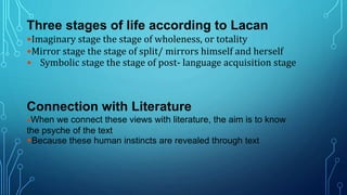 Psychoanalysis theory | PPTX