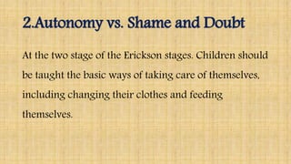 Psychoanalytical and psycho-social development theories | PPT