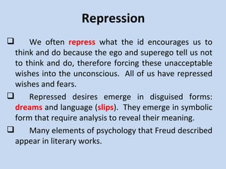 Psychoanalytical criticism | PPT