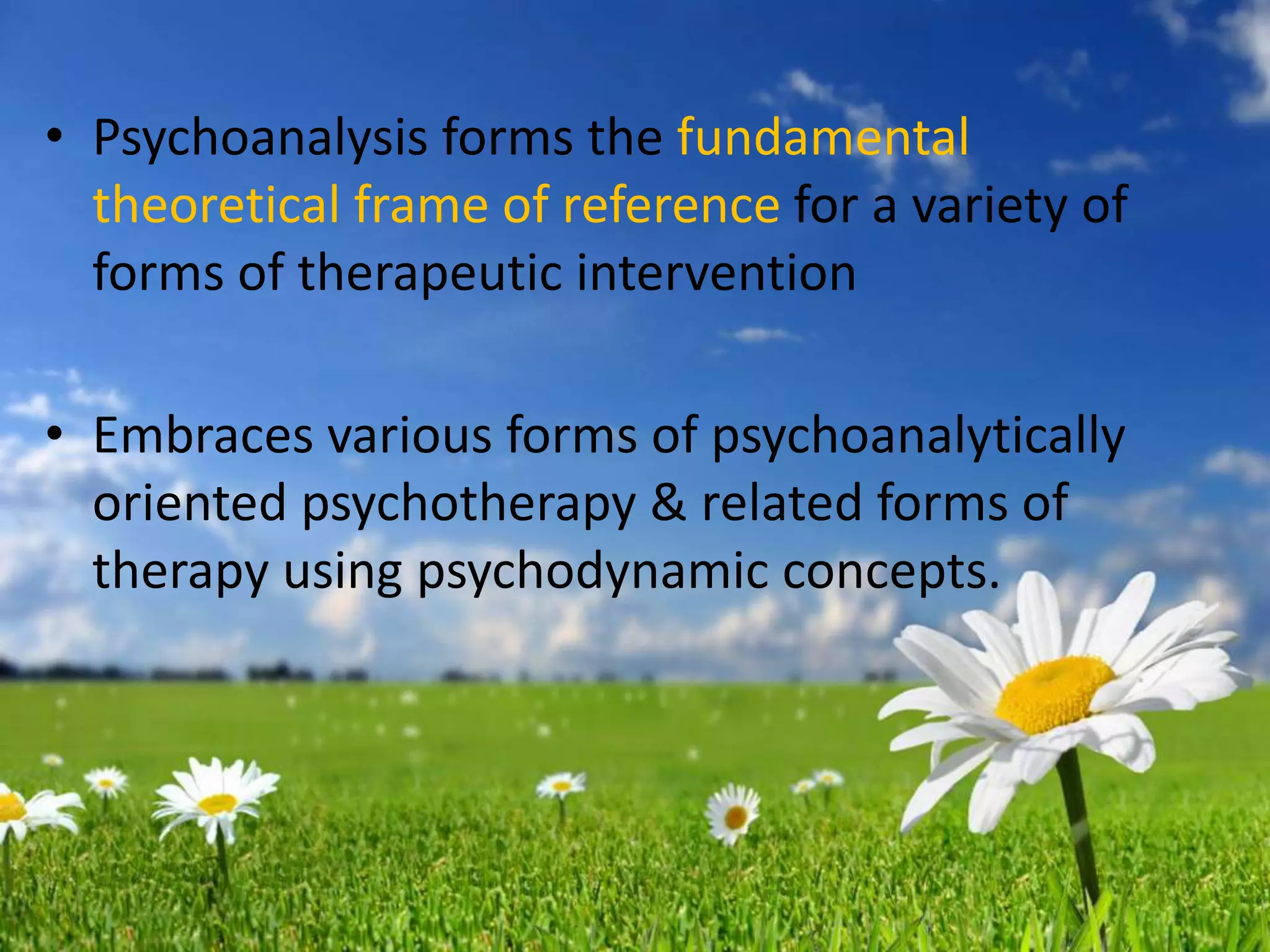 Psychoanalytical theory | PPTX