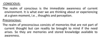 Psychoanalytical theory | PPTX