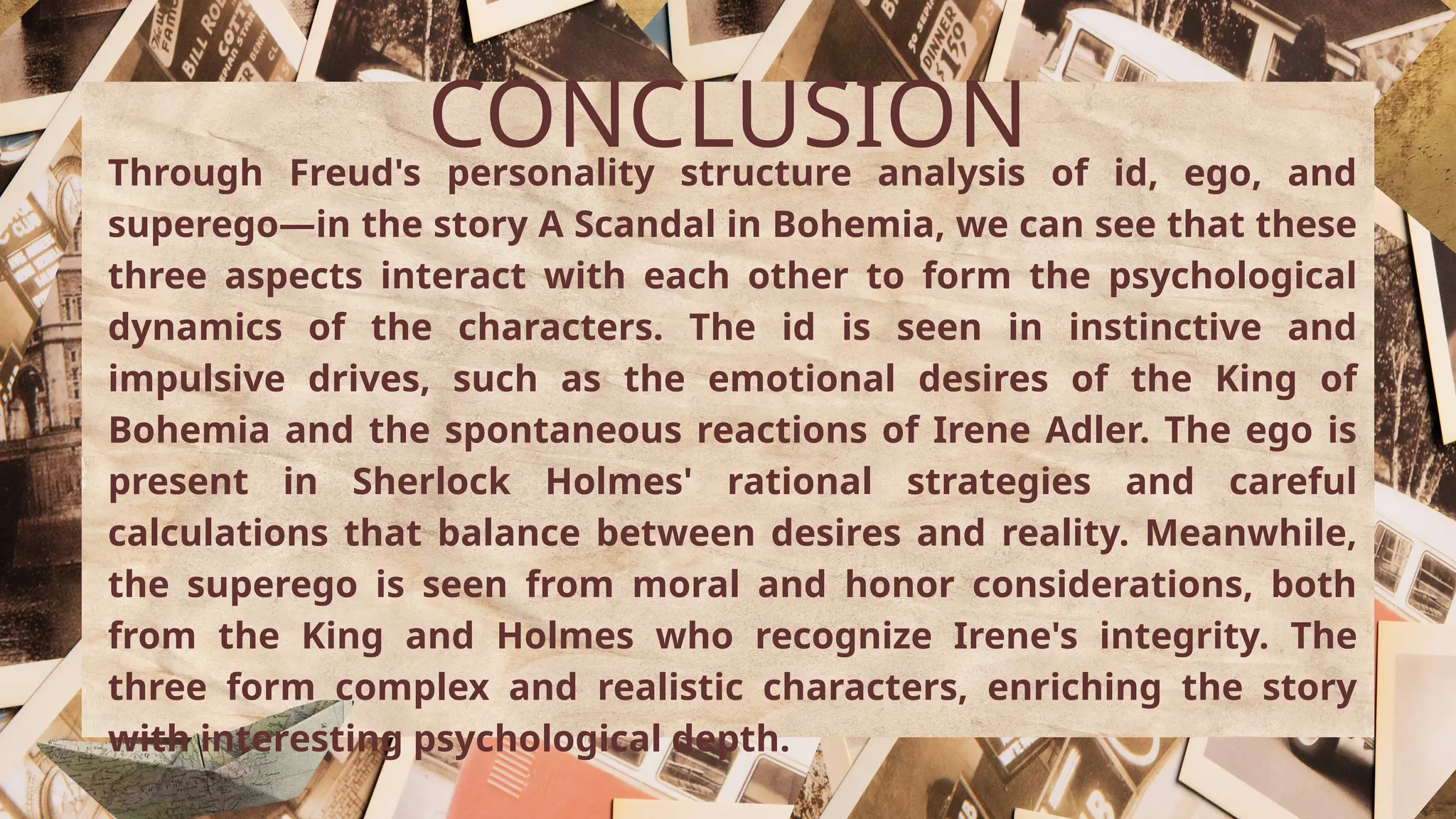 PSYCHOANALYTIC ANALYSIS OF A Scandal in Bohemia BY Arthur Conan Doyle,.pptx